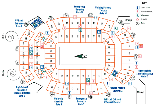 Ben Hill Griffin Stadium "The Swamp"